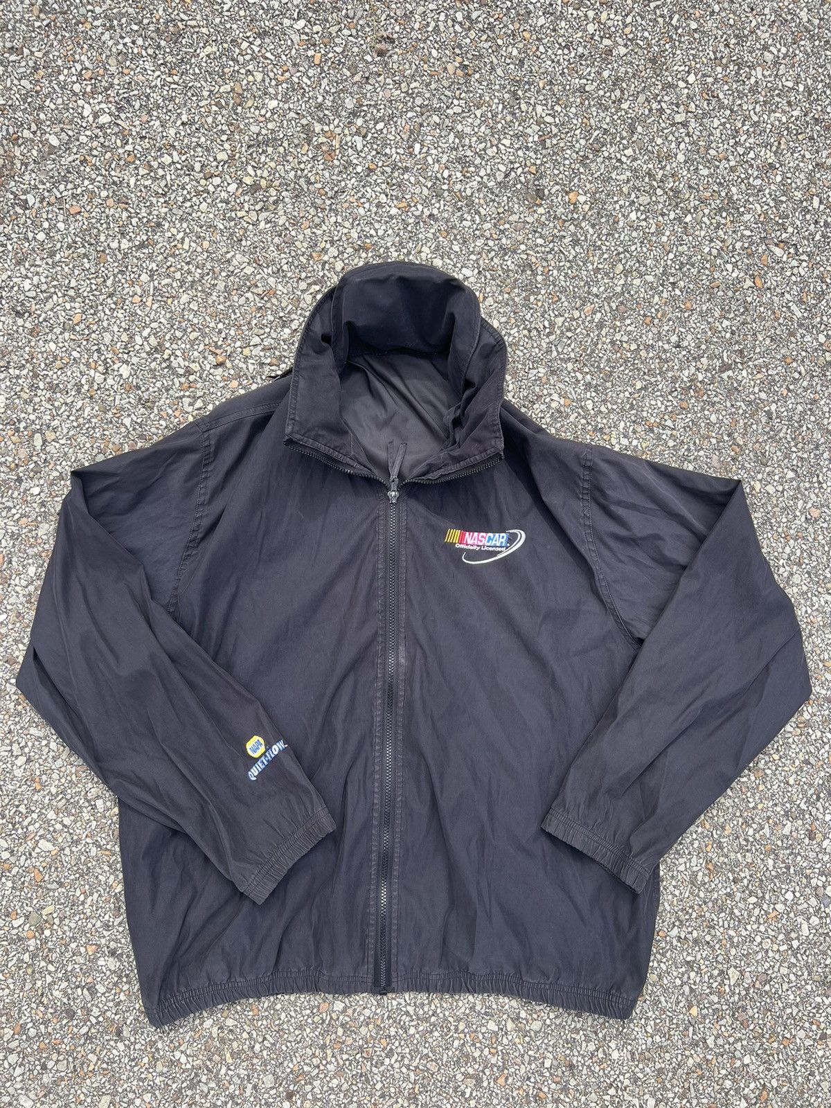 NASCAR × Streetwear × Vintage Vintage NASCAR RACING logo embroidered ...