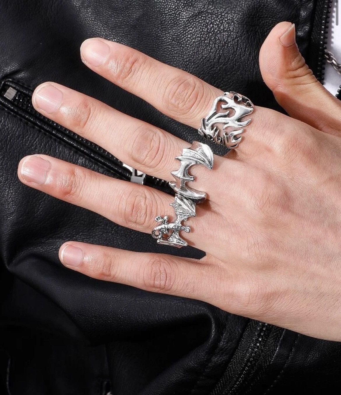 Jewelry × Vintage 3 RING SET | Grailed