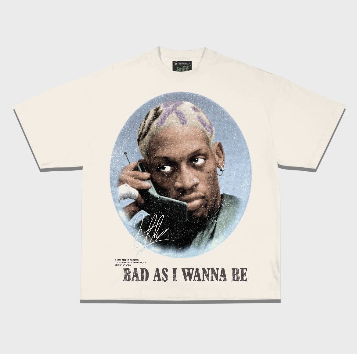NBA × Vintage Jaee Editz Dennis Rodman Tee | Grailed