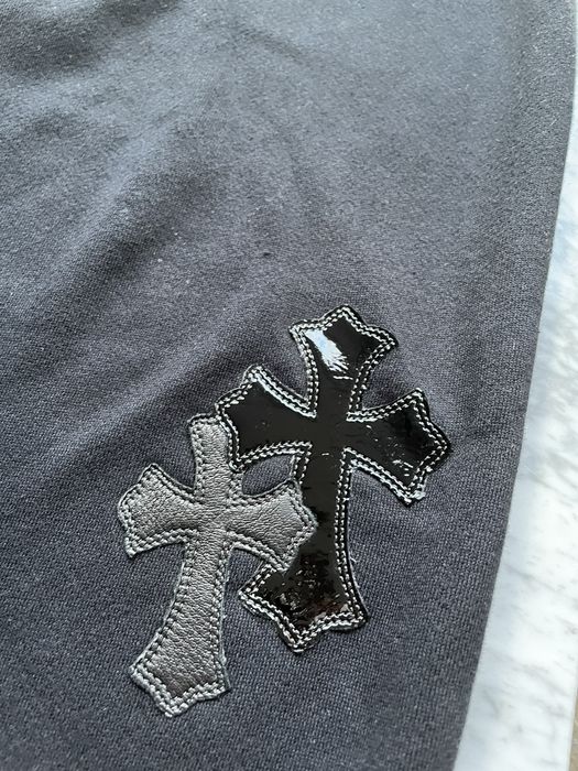 Chrome Hearts Chrome hearts Patchwork Sweatpants size M | Grailed