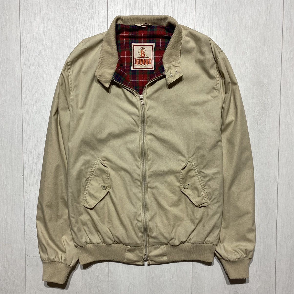 Vintage Vintage Baracuta Made in England With Red Check Lining | Grailed