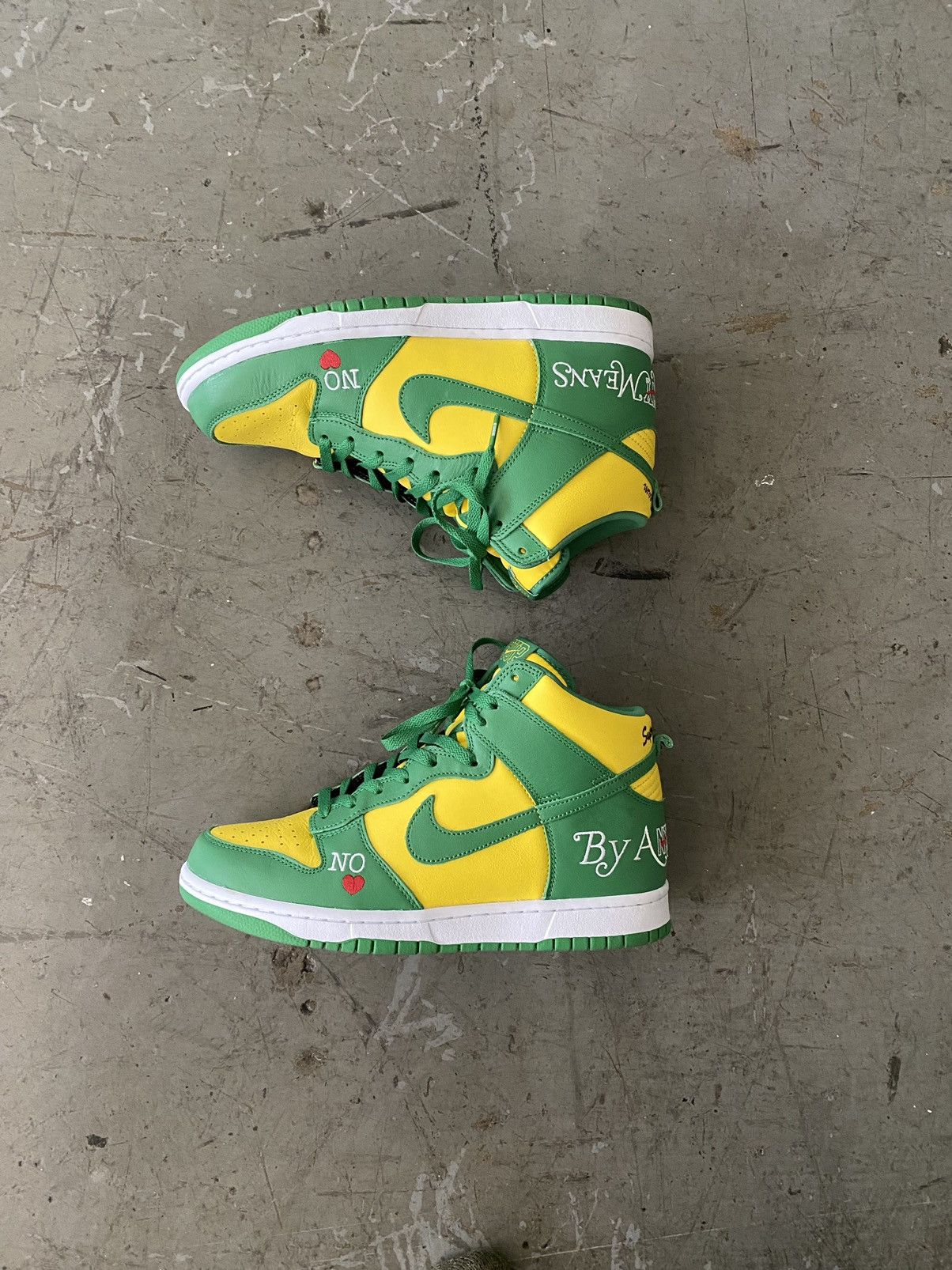 Nike × Supreme Supreme "Brazil" Dunk High | Grailed