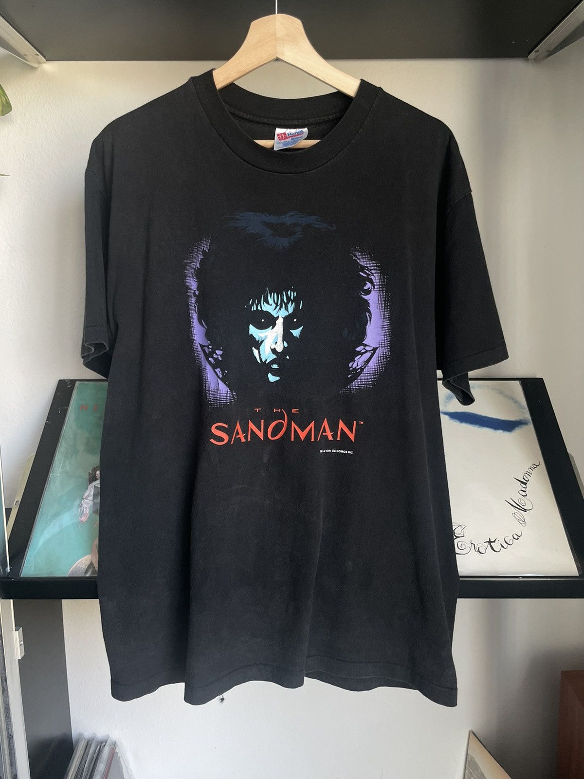 Dc Comics × Hanes × Vintage 1991 The Sandman Dc Comics Shirt | Grailed