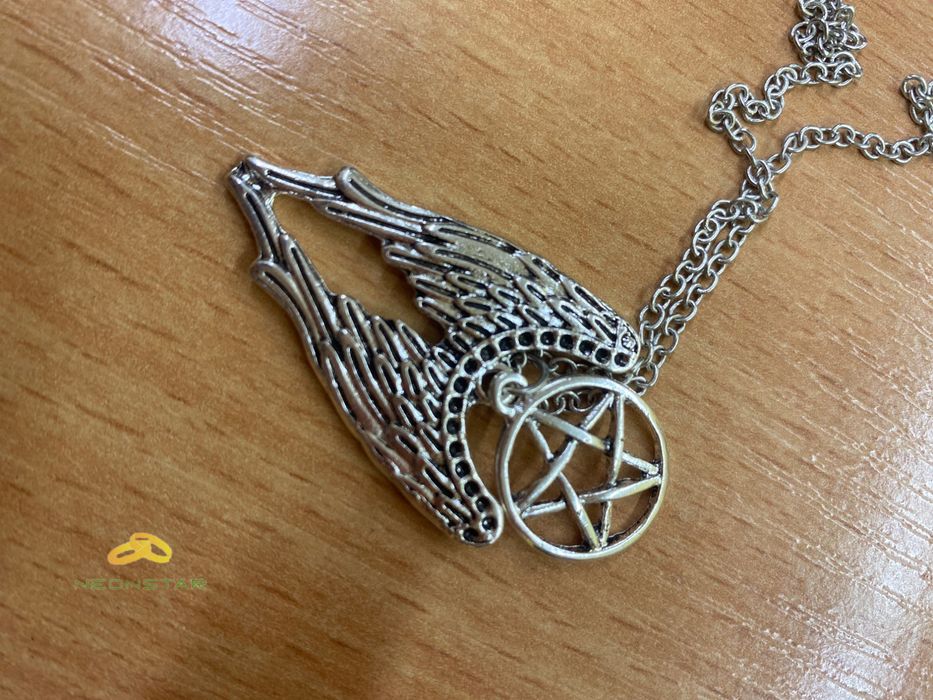 Chain Angel Wings Vintage Necklace | Grailed