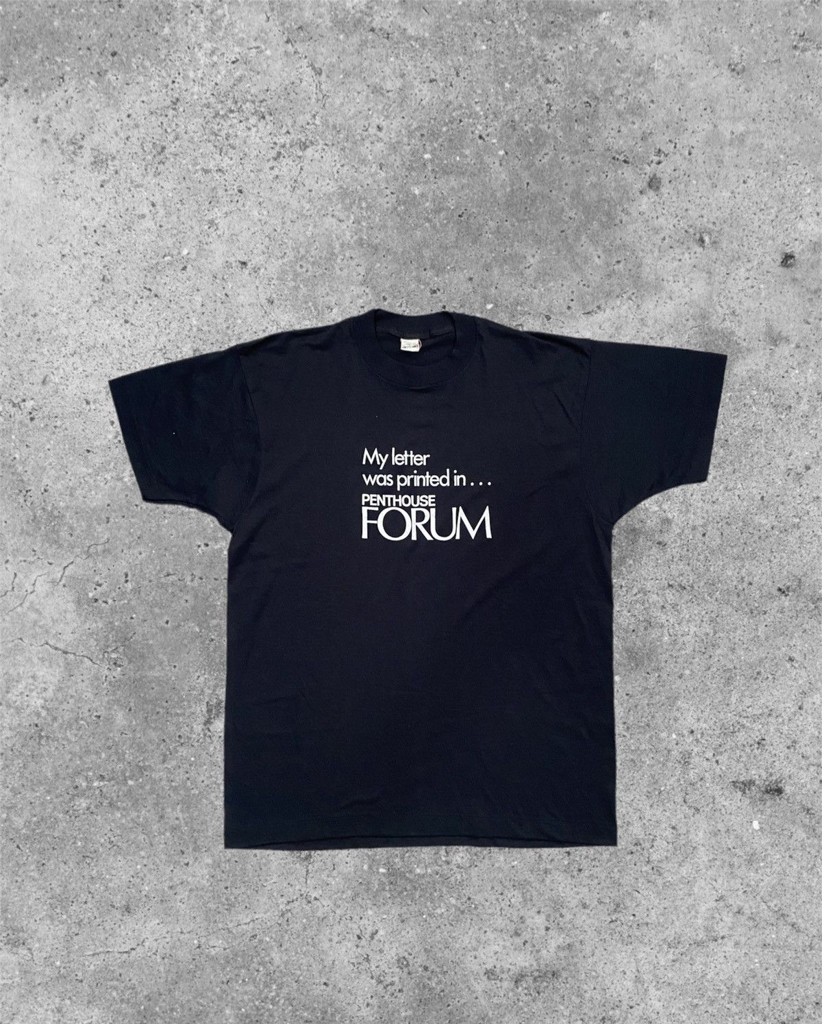 Vintage Rare Vintage 80s Penthouse Forum Porn magazine tee | Grailed