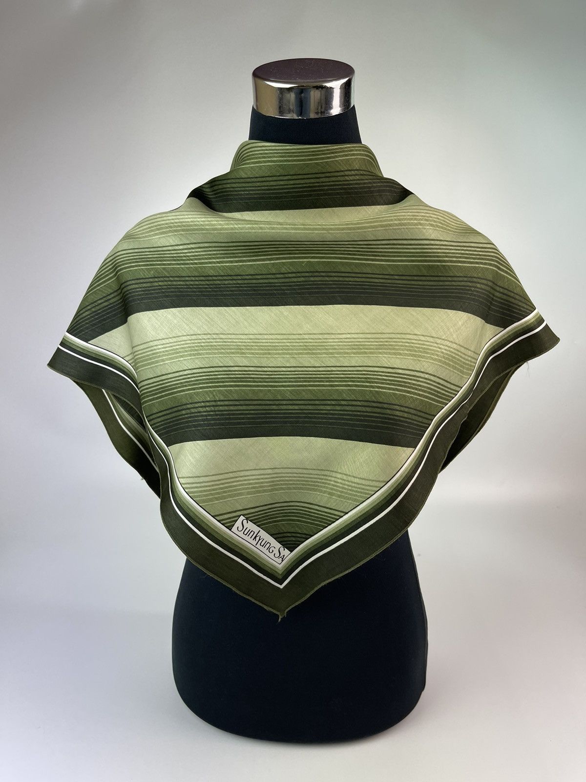 Vintage SunKyung Sa Silk Scarf | Grailed