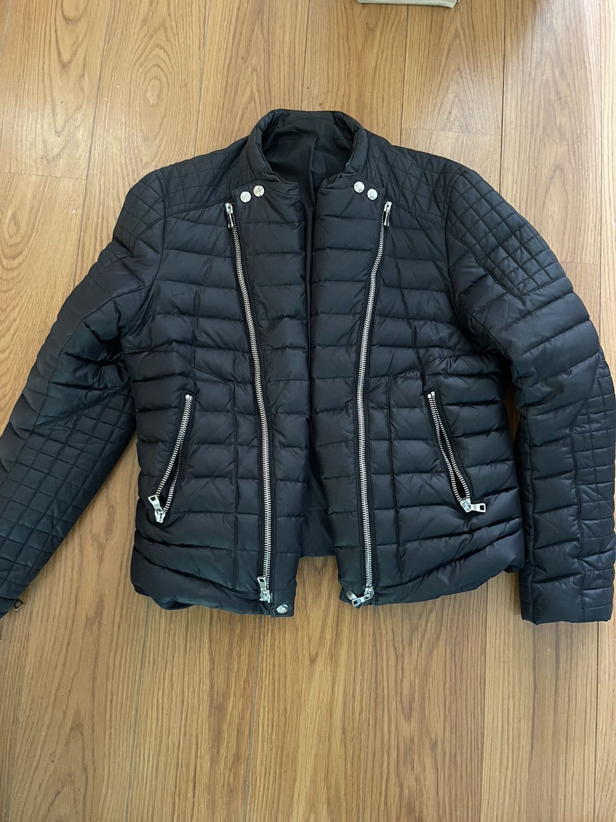 Balmain Balmain biker puffer jacket | Grailed