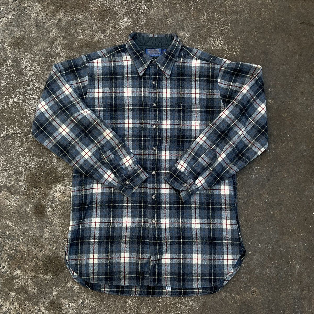 Pendleton × Vintage Vintage 60s-70s Pendleton Wool Field Button Up Flannel Shirt | Grailed