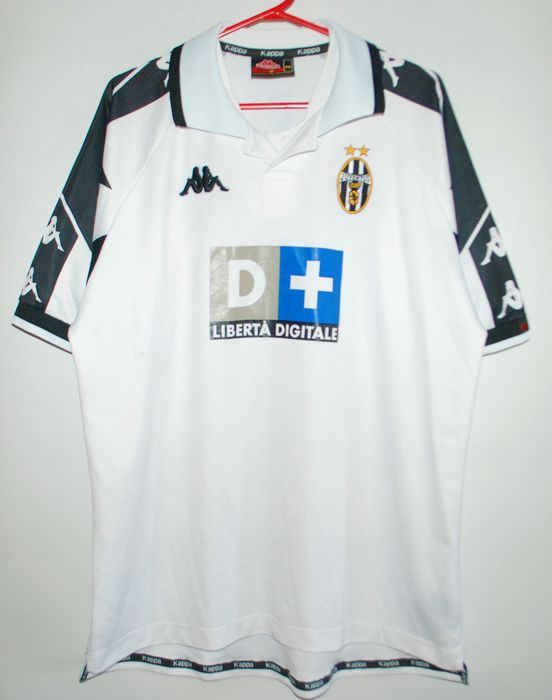 Vintage JUVENTUS 1998 1999 AWAY #10 DEL PIERO FOOTBALL SHIRT | Grailed