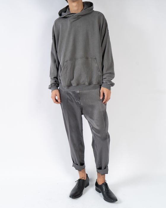 Haider Ackermann Washed Grey Oversized Perth Hoodie | Grailed