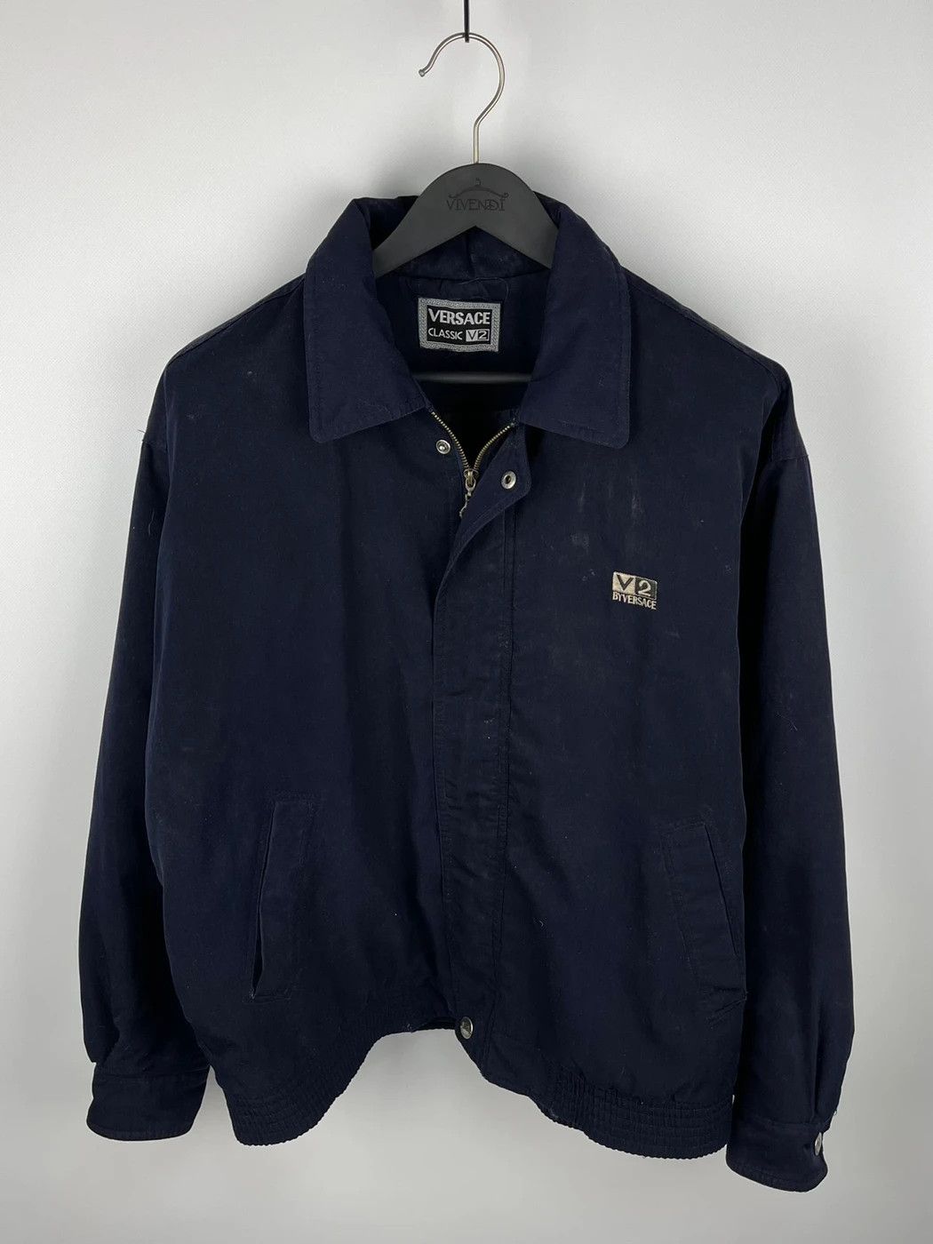 Vintage Versace Classic V2 Jacket Full Zip Vintage | Grailed