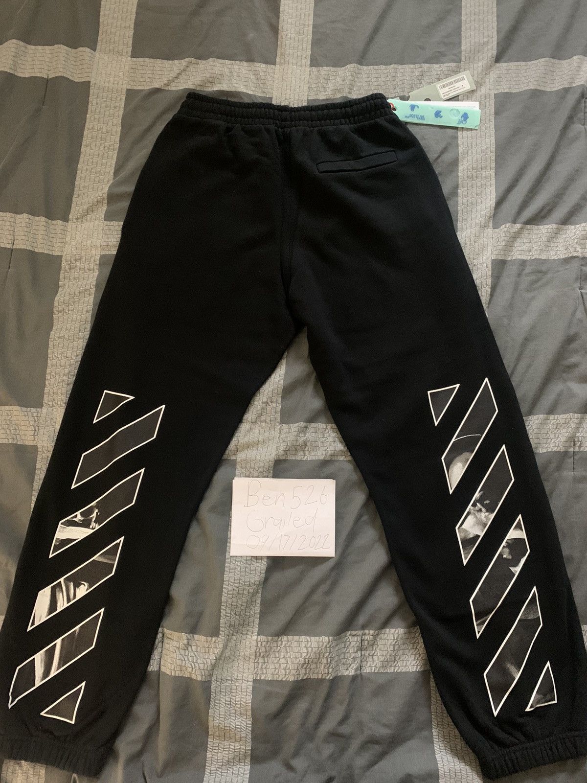Off-White OFF WHITE Diag slim sweatpants | Grailed