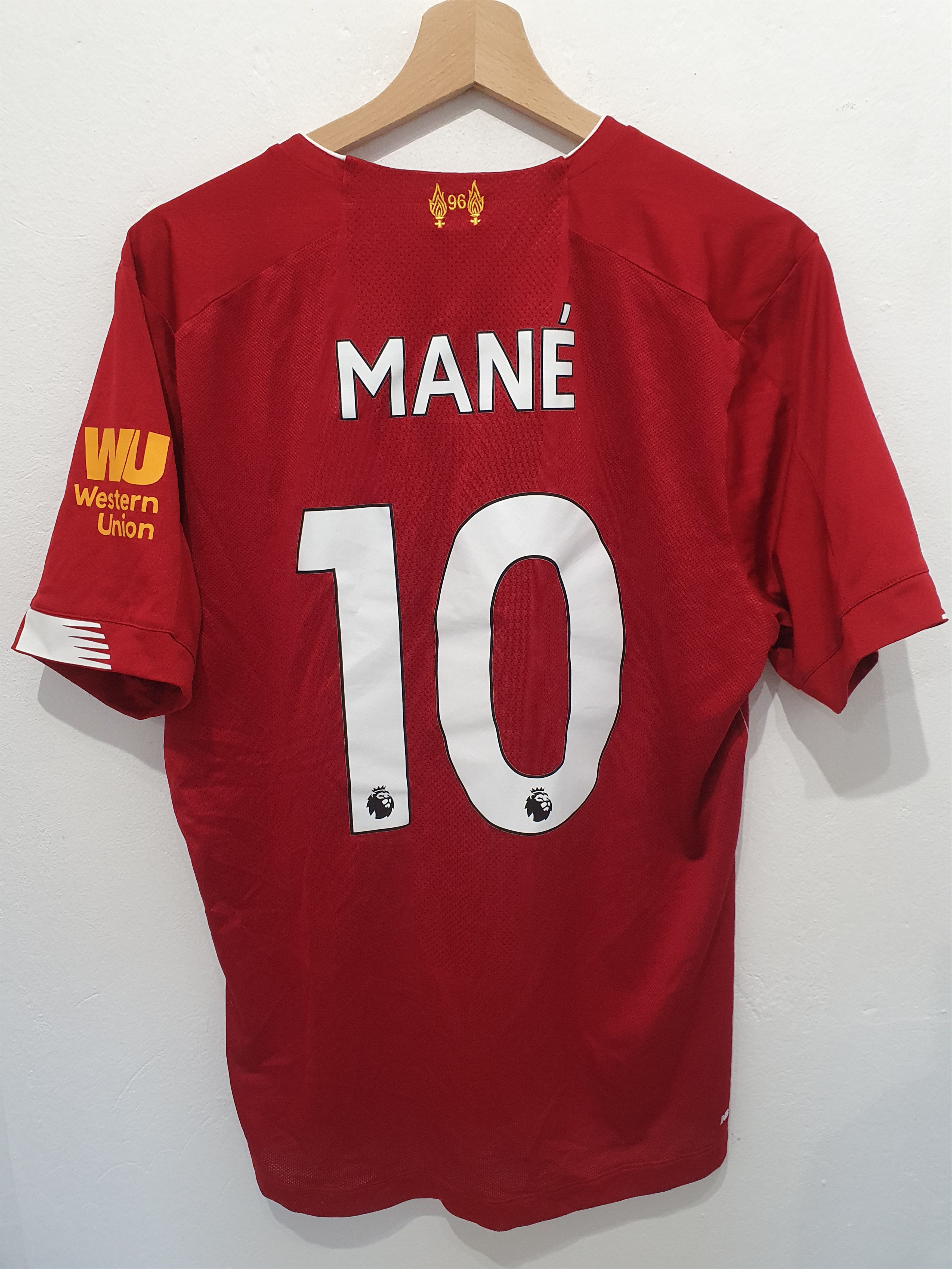 New Balance MANE NEW BALANCE LIVERPOOL FC SIZE M 2019 2020 SHIRT SOCCER ...