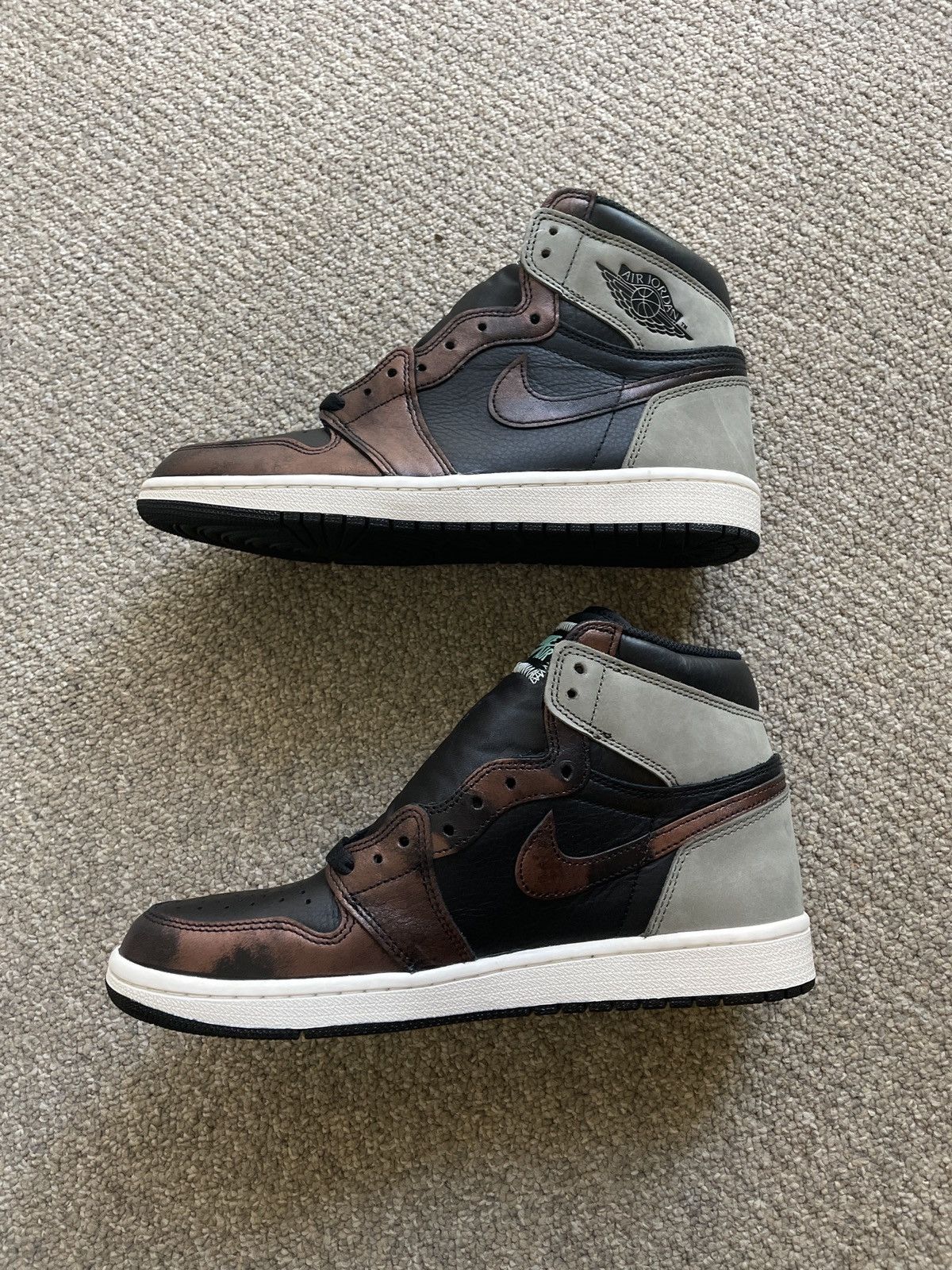 Jordan Brand × Nike Jordan 1 Army rust shadow Patina | Grailed