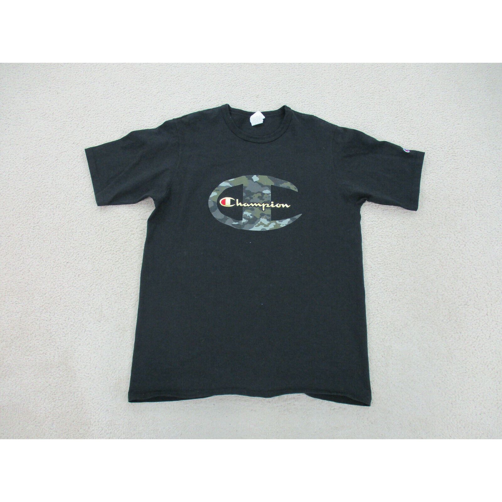 Champion Champion Shirt Adult Extra Large Black Camo Signature Spell ...