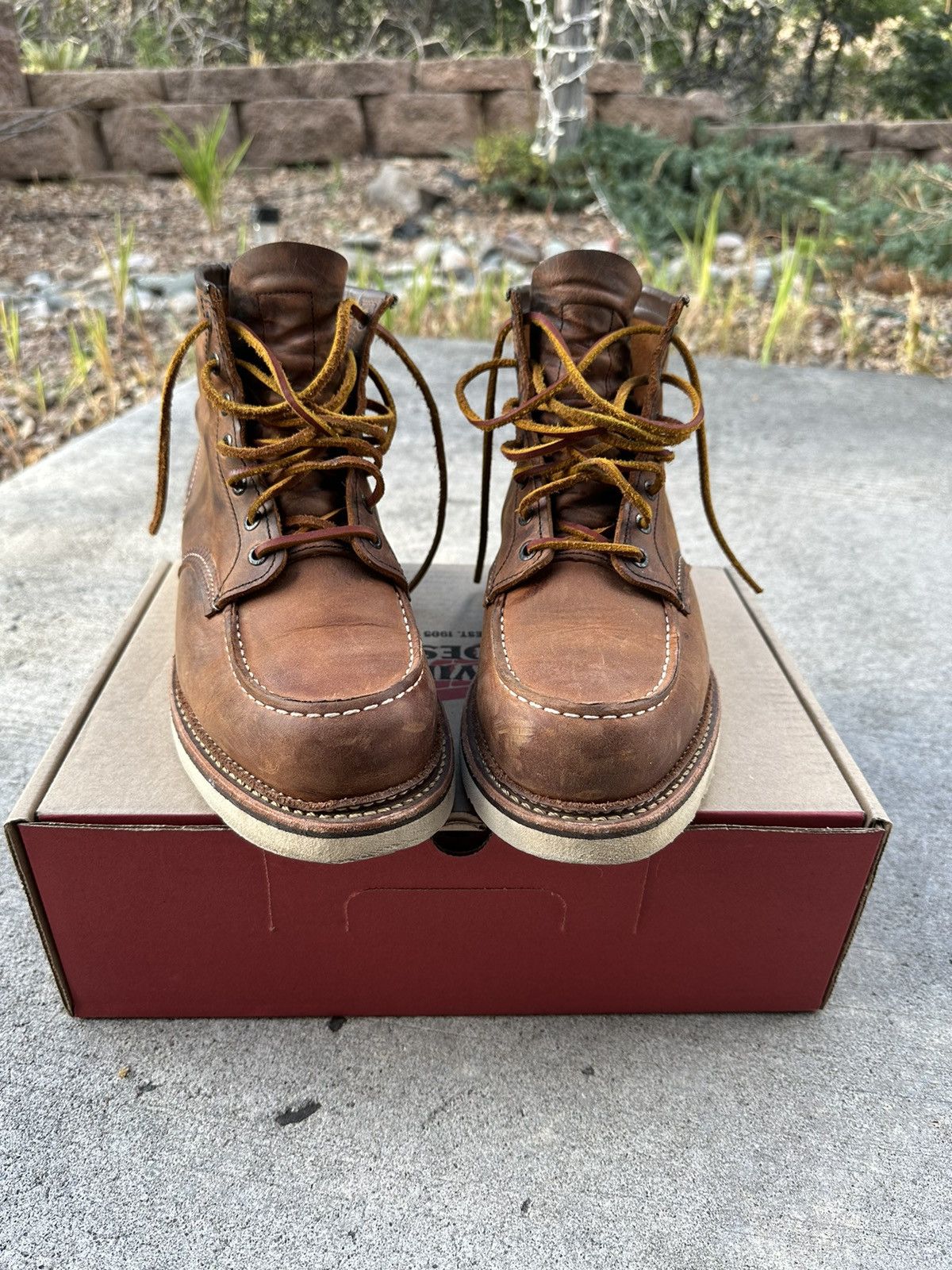 Red Wing 1907 classic moc 6" boot | Grailed