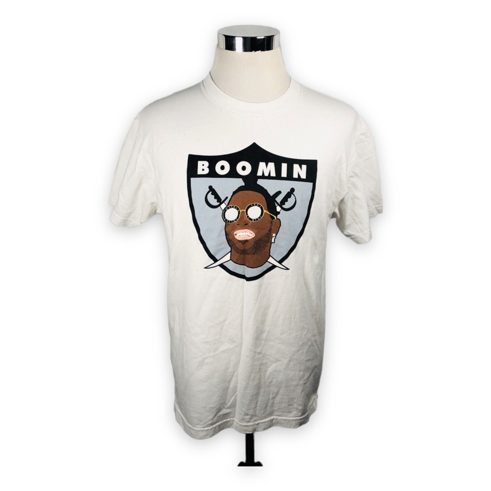 Metro Boomin Metro Boomin Raiders Rap T-Shirt White Official Merch Tee ...