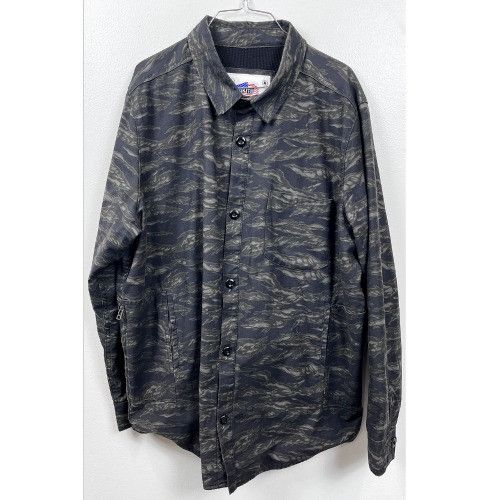 Kith RARE! KITH TIGER STRIPE CAMO GINZA FIELD SHIRT JACKET | Grailed