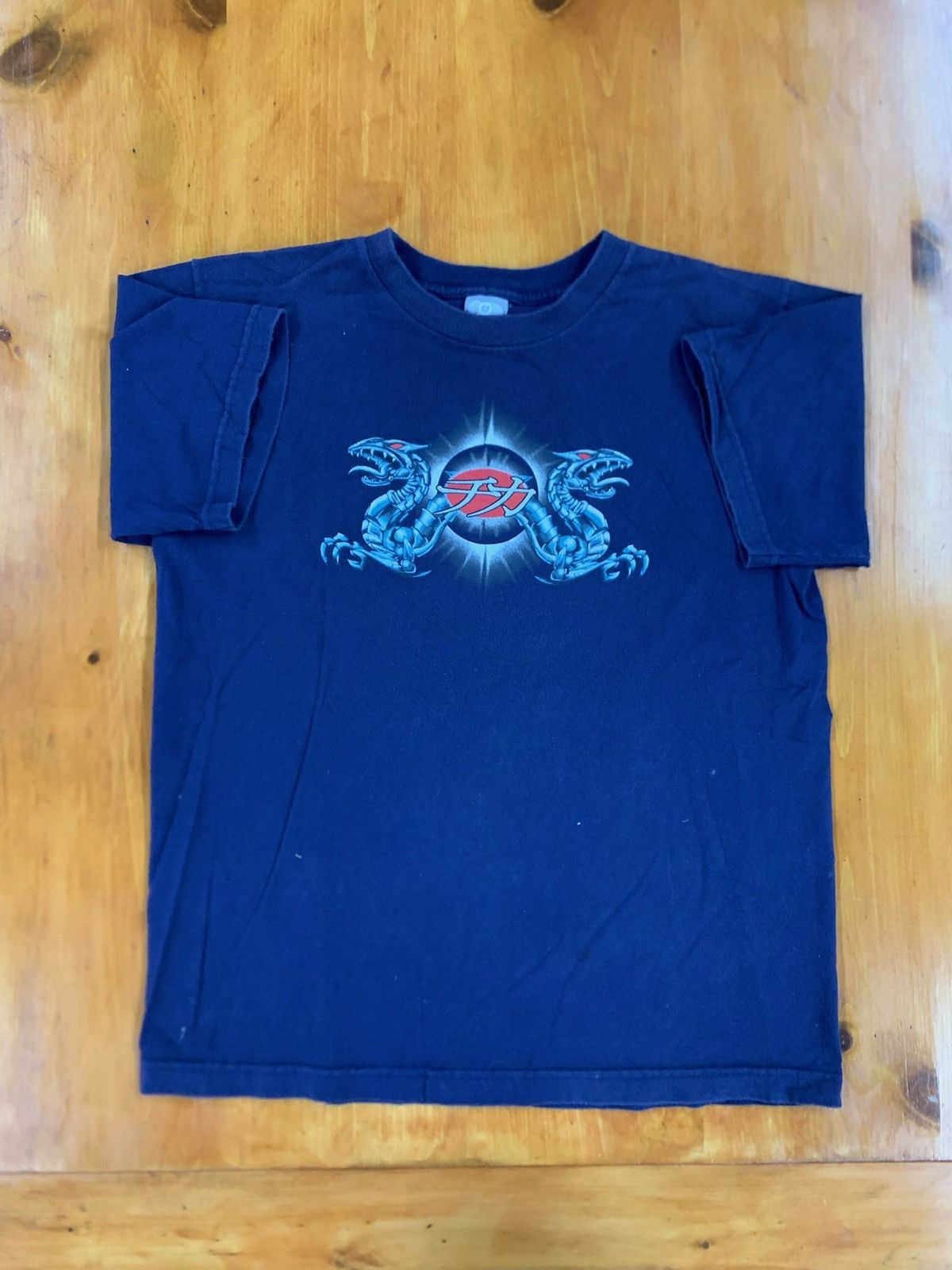 Vintage Vintage Utility Red Eyes White Dragon Eclipse Tee | Grailed