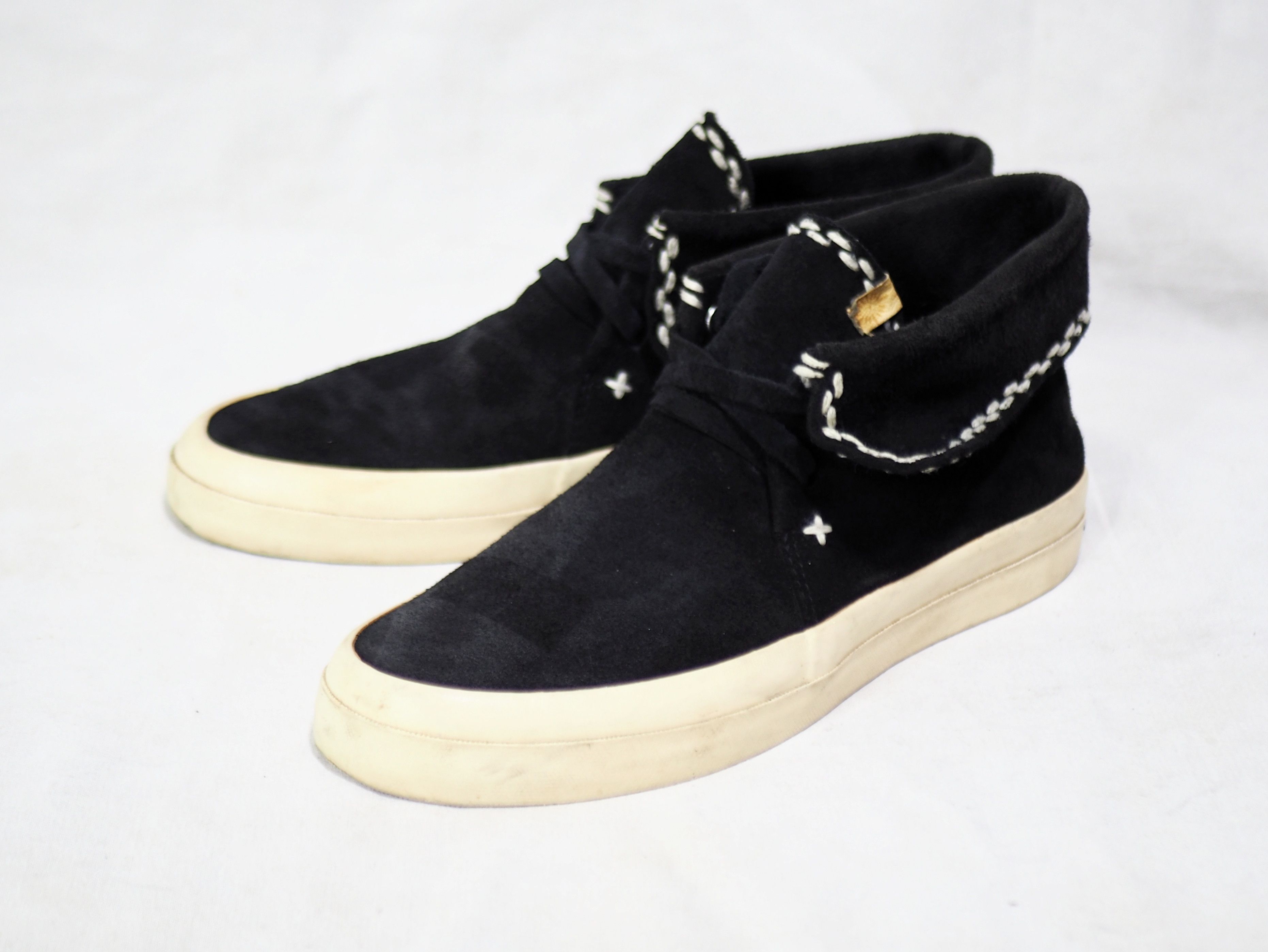 Visvim Visvim Flynt Hi Sashiko Black | Grailed