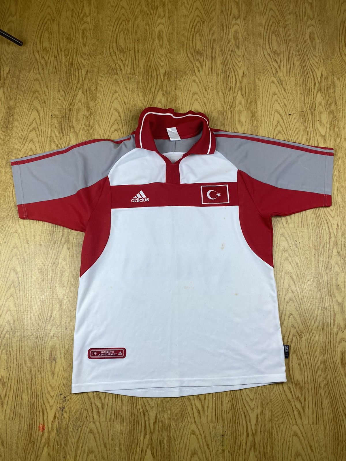Adidas 90’s TURKEY FOOTBALL SOCCER ADIDAS Jearsey VINTAGE | Grailed