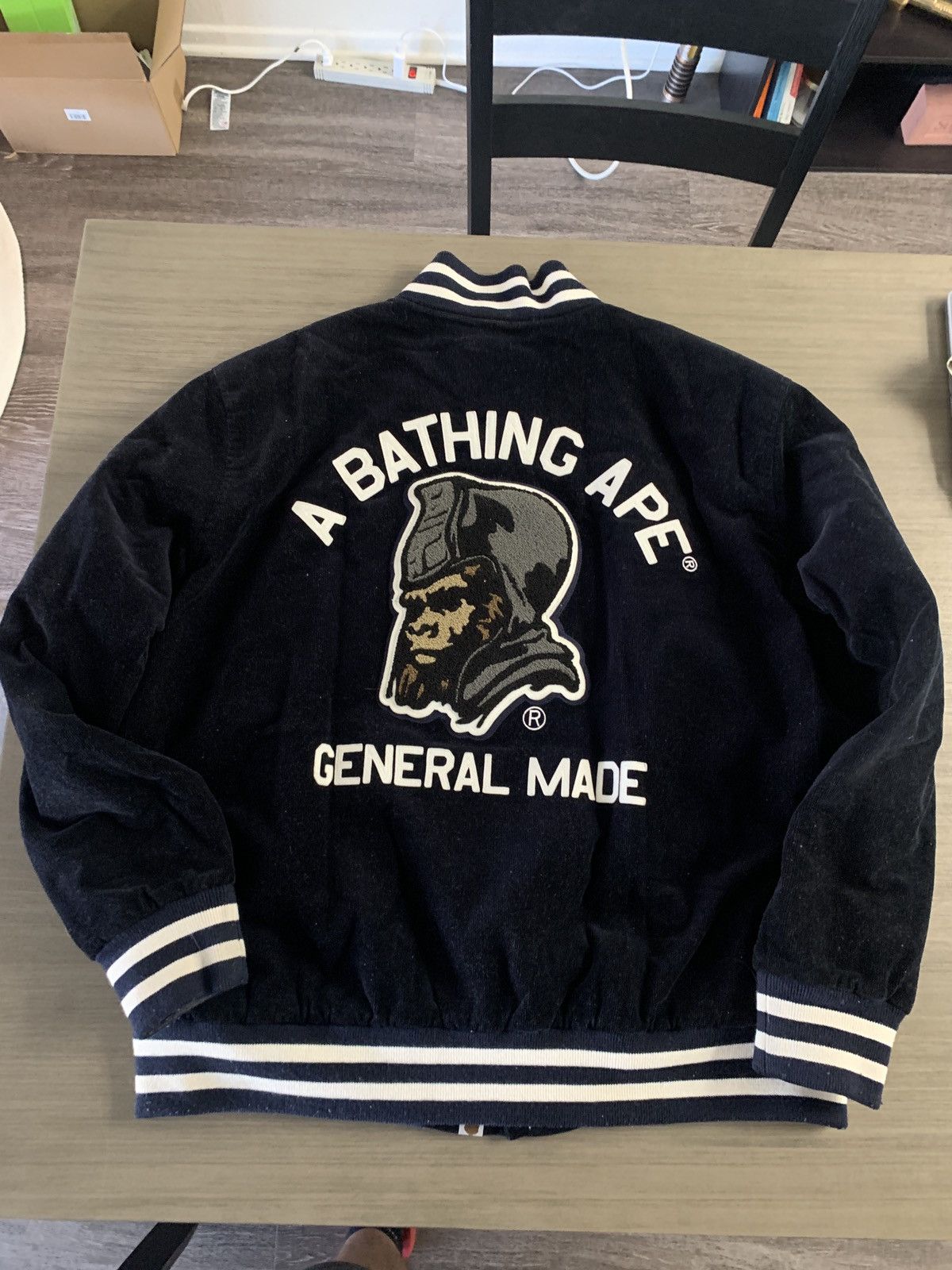 Bape Bape General Corduroy Quilted Jacket | Grailed