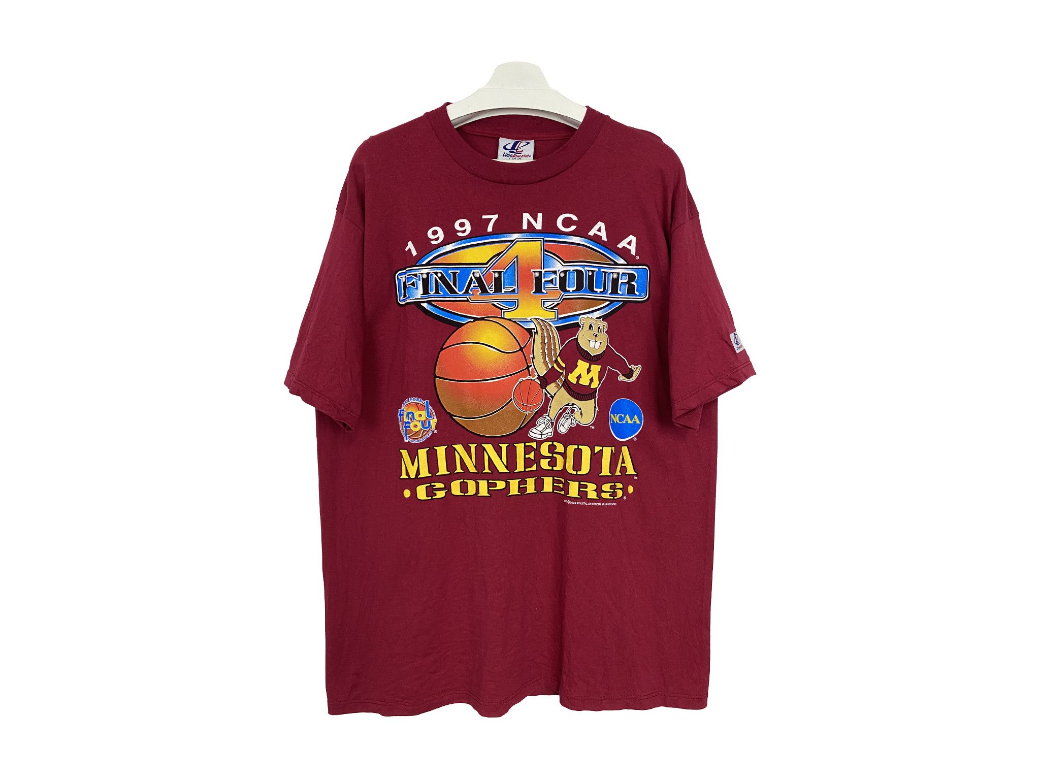 NBA × NCAA × Vintage Vintage 1997 NCAA Minnesota Gophers Final Four T ...