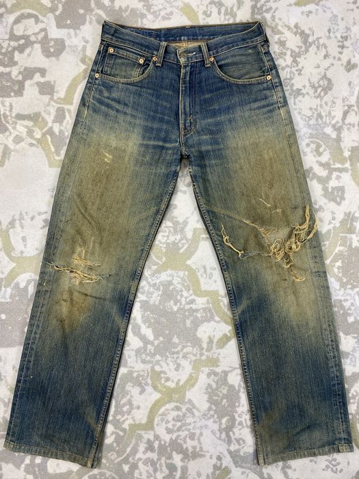 Vintage Ripped Rust Vintage Levi's 503 Jeans 32x31 Denim -JN2556 | Grailed