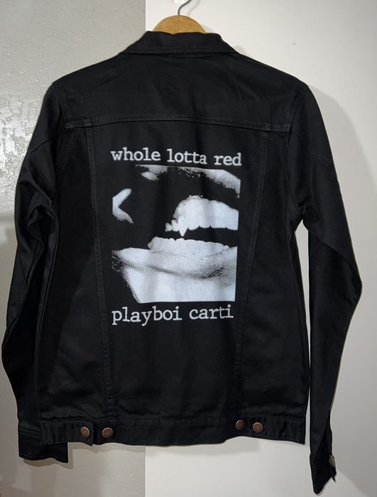 Chrome Hearts Playboi carti Whole Lotta Red Denim Jacket | Grailed