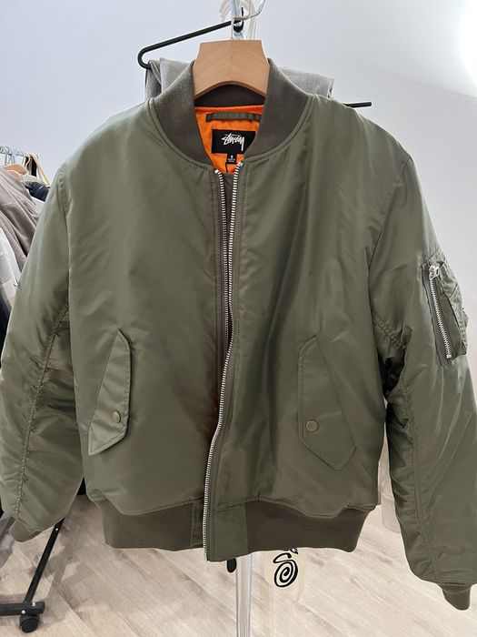 Stussy Stussy CDG MA1 jacket | Grailed