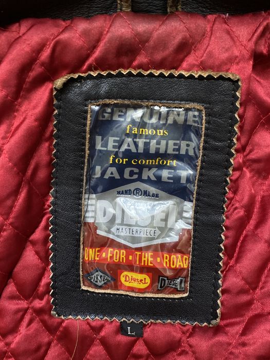 Diesel Diesel Daytona Fla vintage motorcycle leather jacket | Grailed
