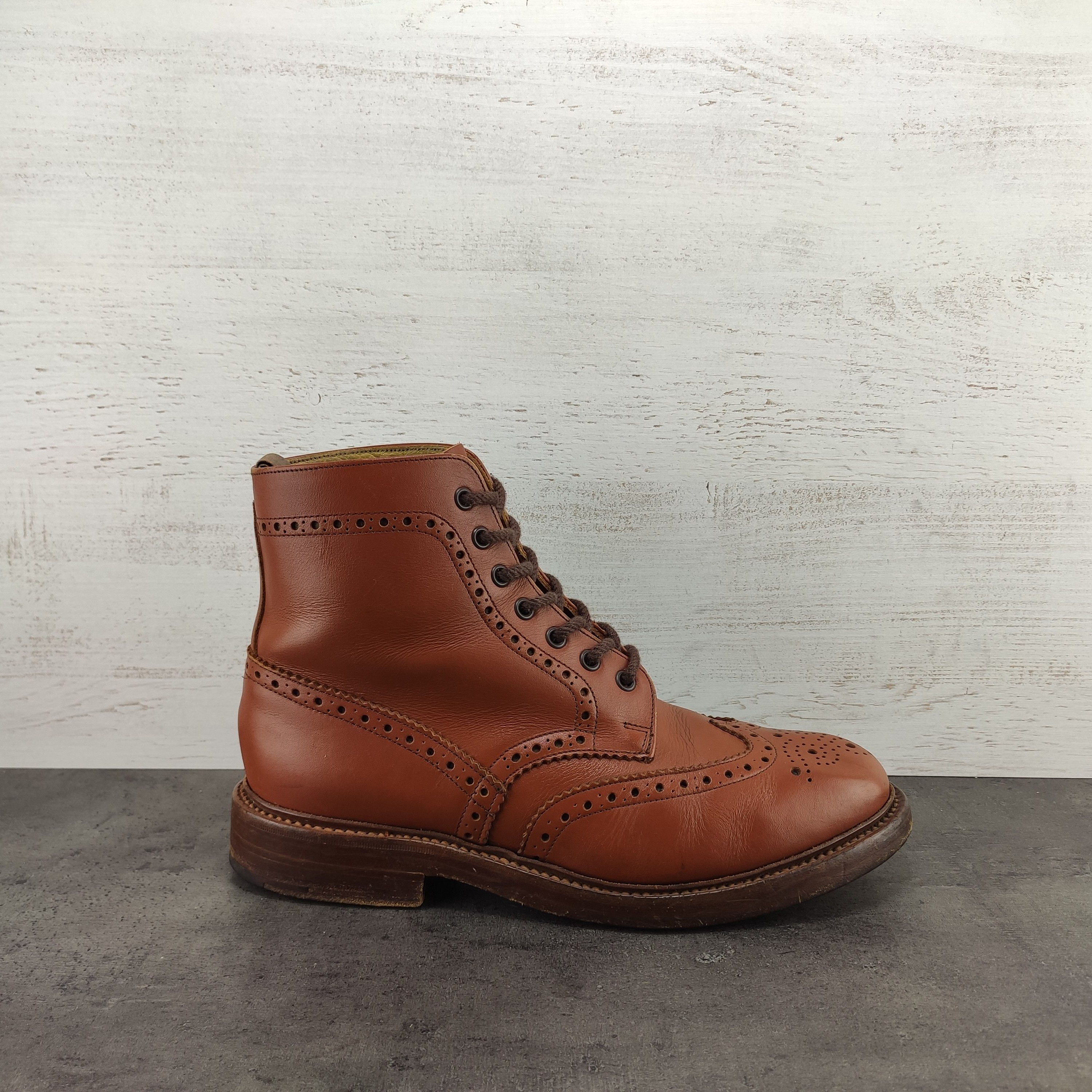 Alfred Sargent Alfred Sargent Dumfries brown leather boots | Grailed