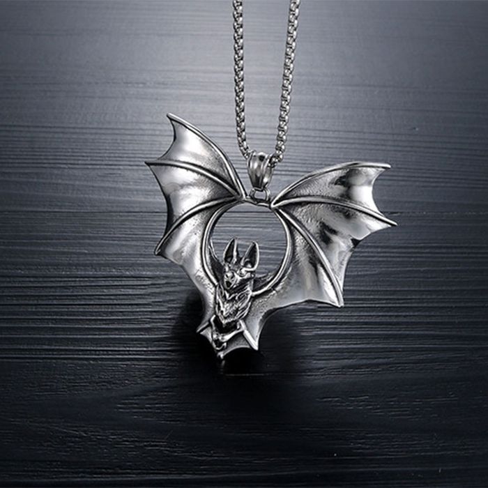 Chain Vampire Bat Necklace | Grailed