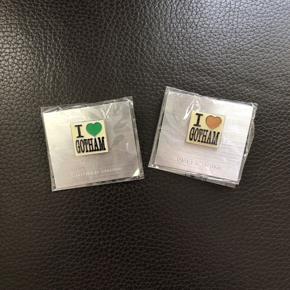 Number (N)ine I Love Gotham Pin Set | Grailed