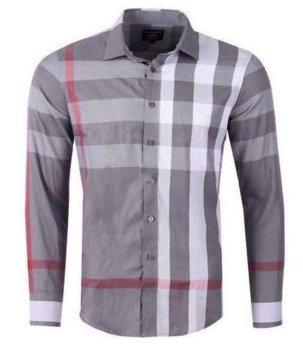 Streetwear × Vintage Large Benziny Grey Vintage Plaid Dress Button Down ...