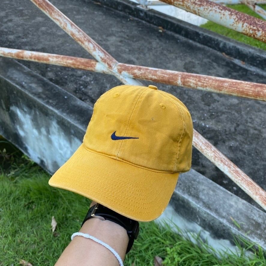 Nike × Streetwear × Vintage Nike 90s Vintage Yellow Mustard OG ...