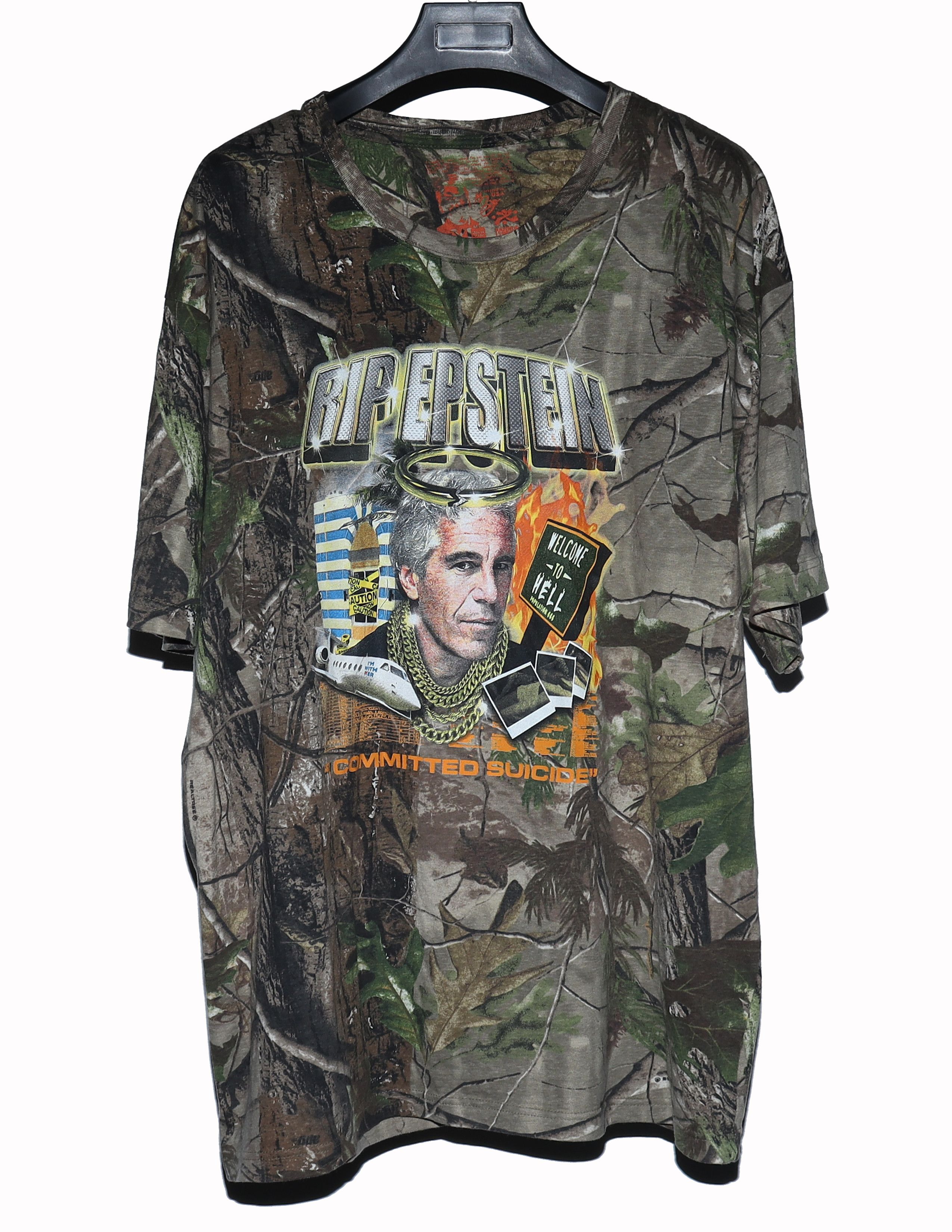 Grailed RIP Jeffrey Epstein MILLION DOLLAR EXTREME Sam Hyde Tee | Grailed