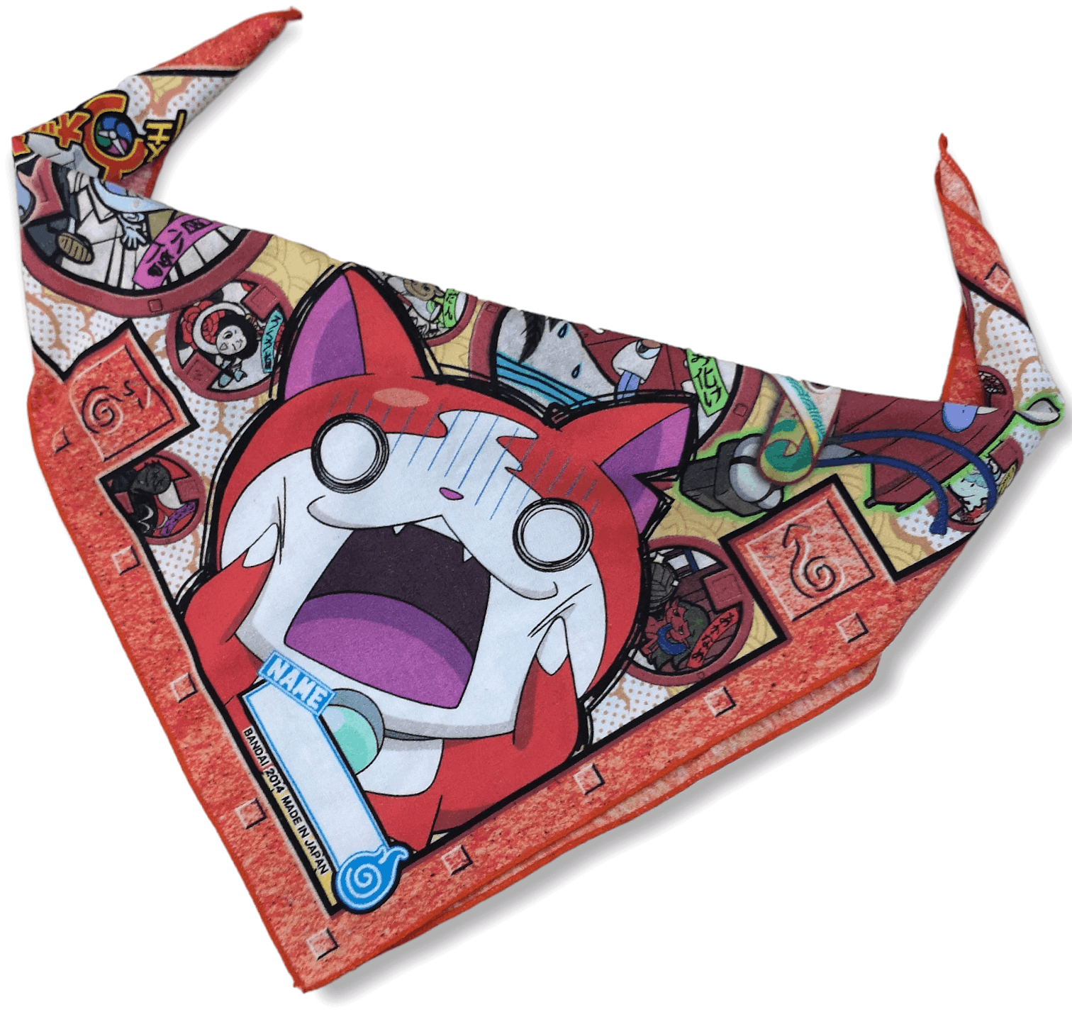 Cartoon Network × Japanese Brand YOKAI WATCH neckerchief bandana ...