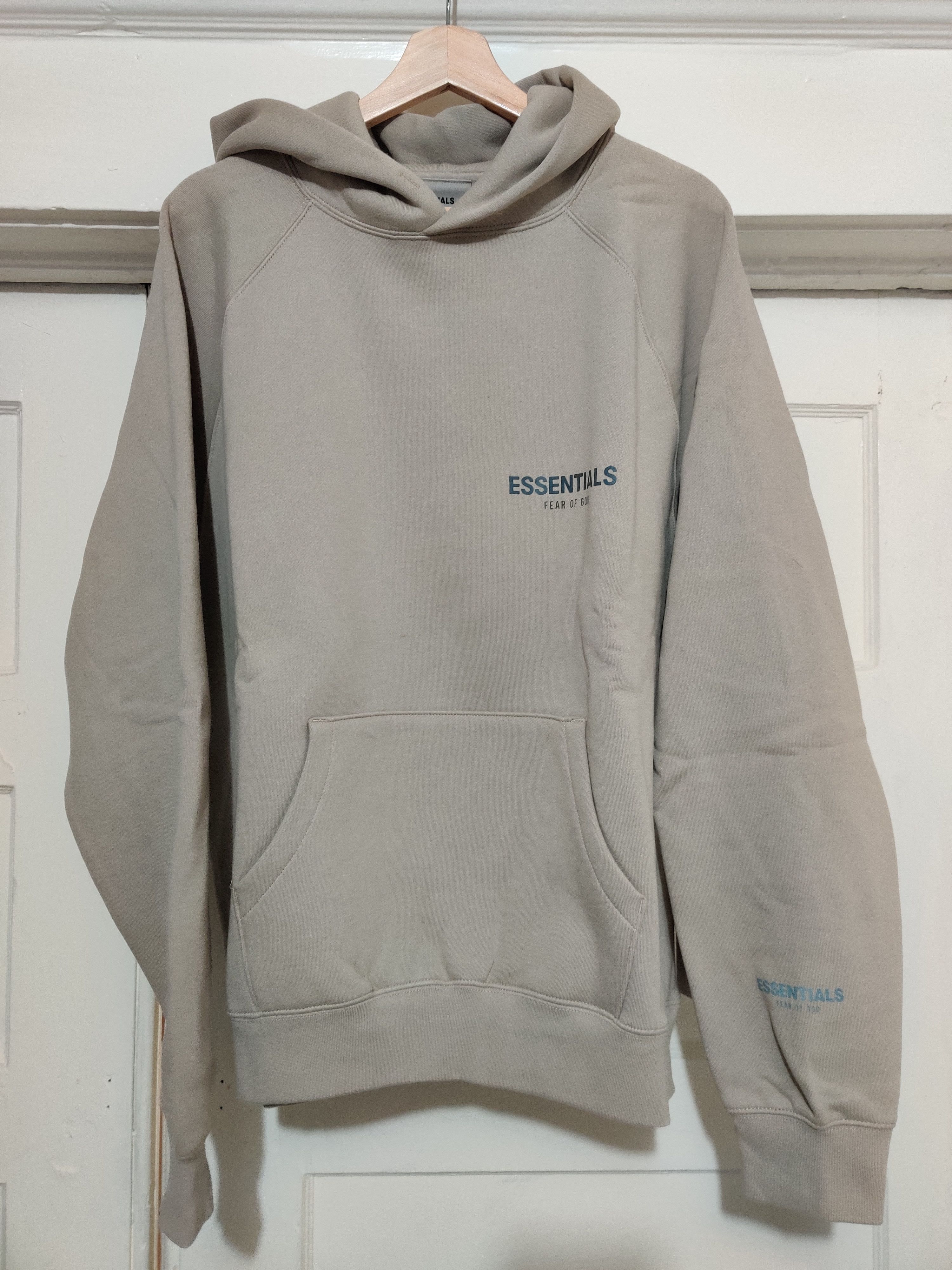 Fear of God Tan String 2021 Core Collection Essentials FOG Hoodie | Grailed