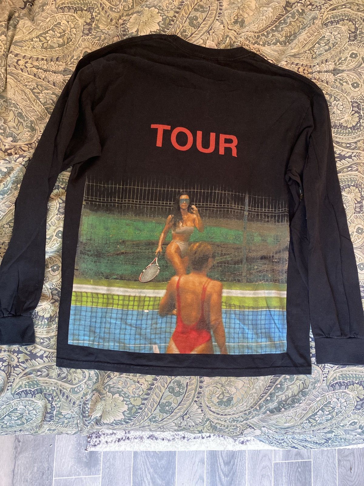 Band Tees × Kanye West × Kim Kardashian Kanye West Saint Pablo TLOP ...
