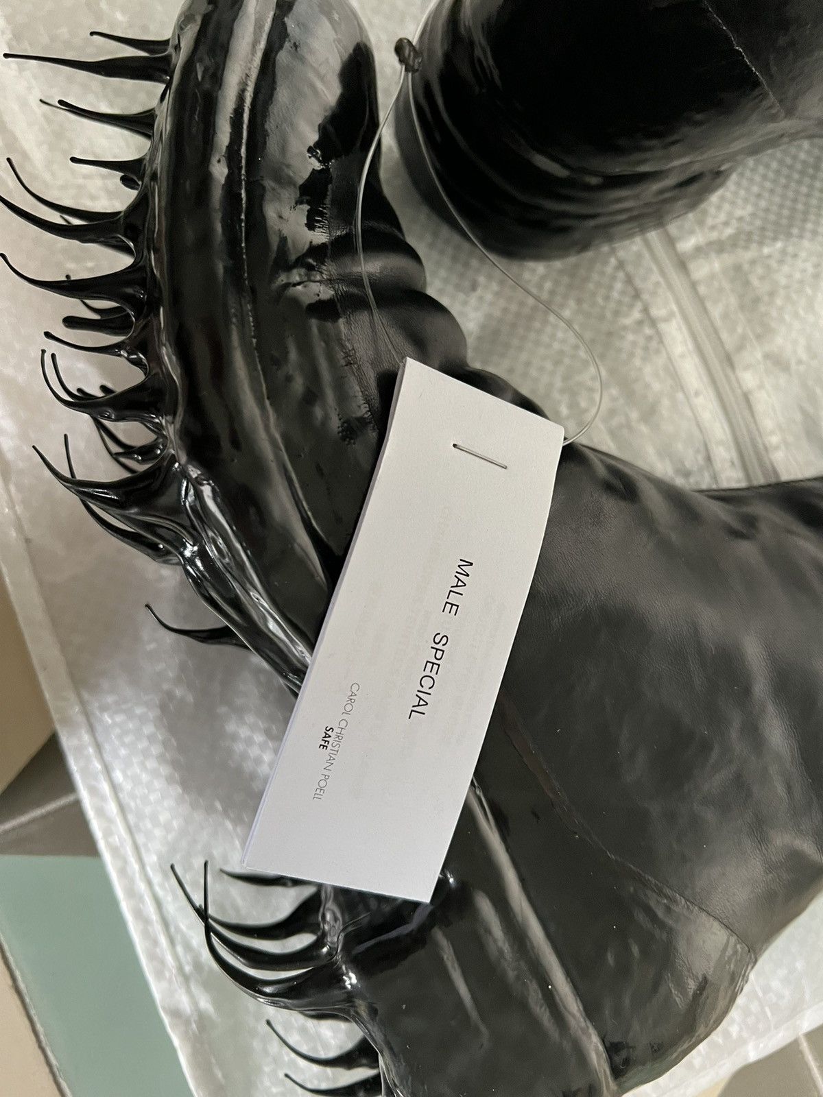 Carol Christian Poell NEW CCP Drip Boots | Grailed