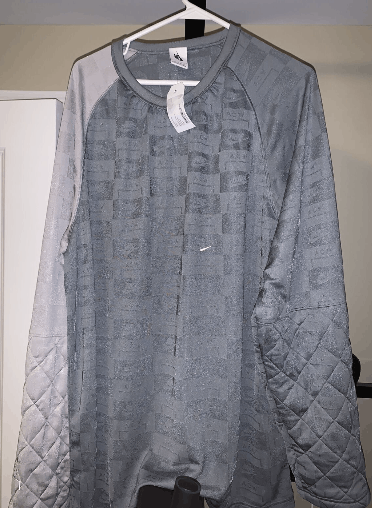 A-COLD-WALL* × Nike Nike x ACW Jersey Dual Tone Concrete Slab | Grailed