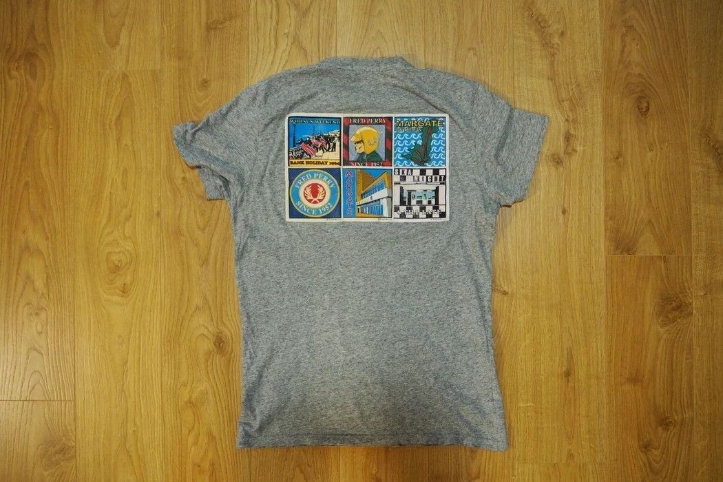 Fred Perry RARE Paddy Smith Grey Tee | Grailed