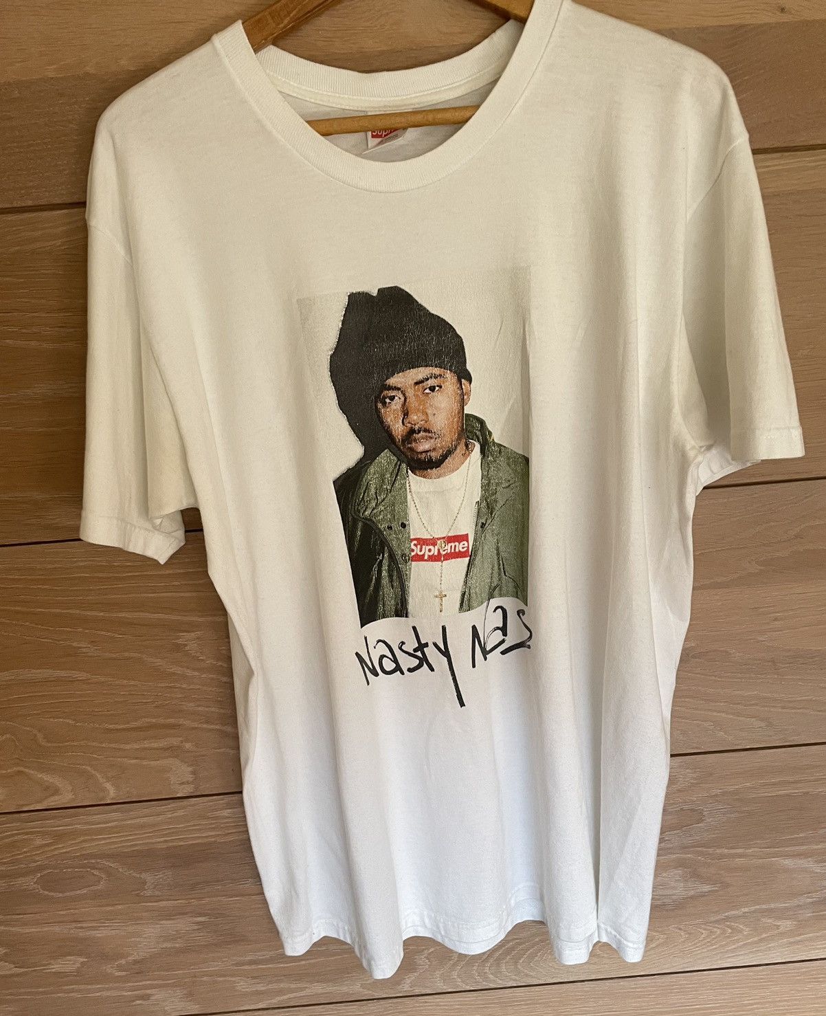Supreme Nas Supreme Tee - White | Grailed