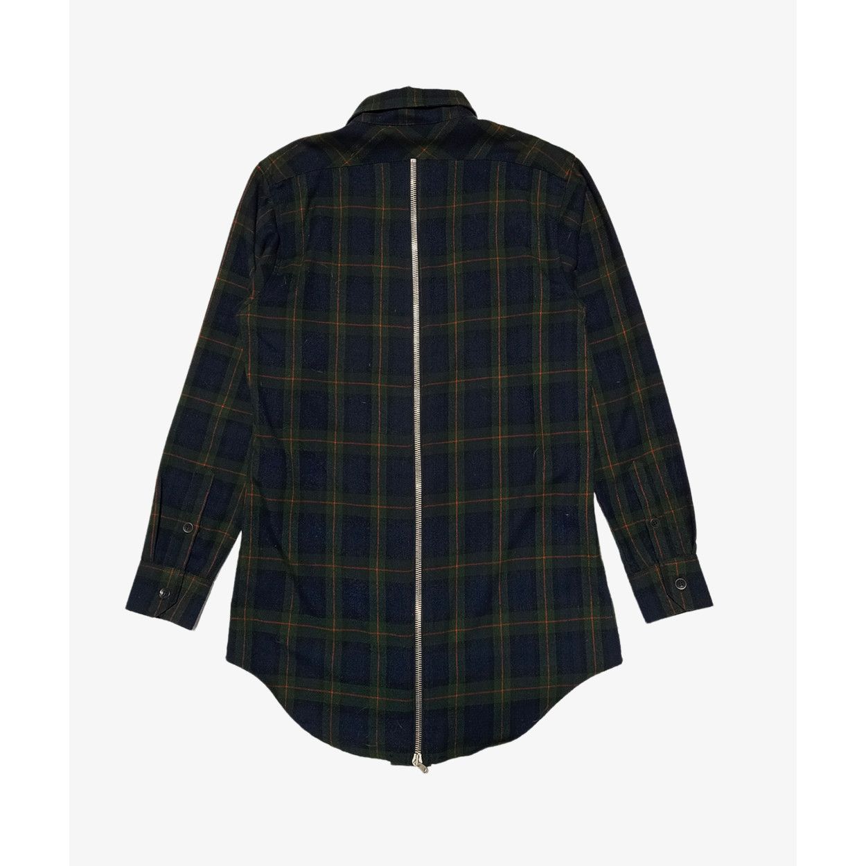 Fear of God Plaid Back Zip Flannel Third Collection | Grailed