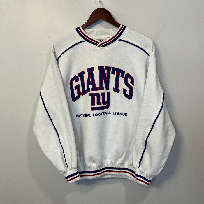 Vintage Vintage 90s NFL New York Giants Embroidered V-Neck Sweater ...