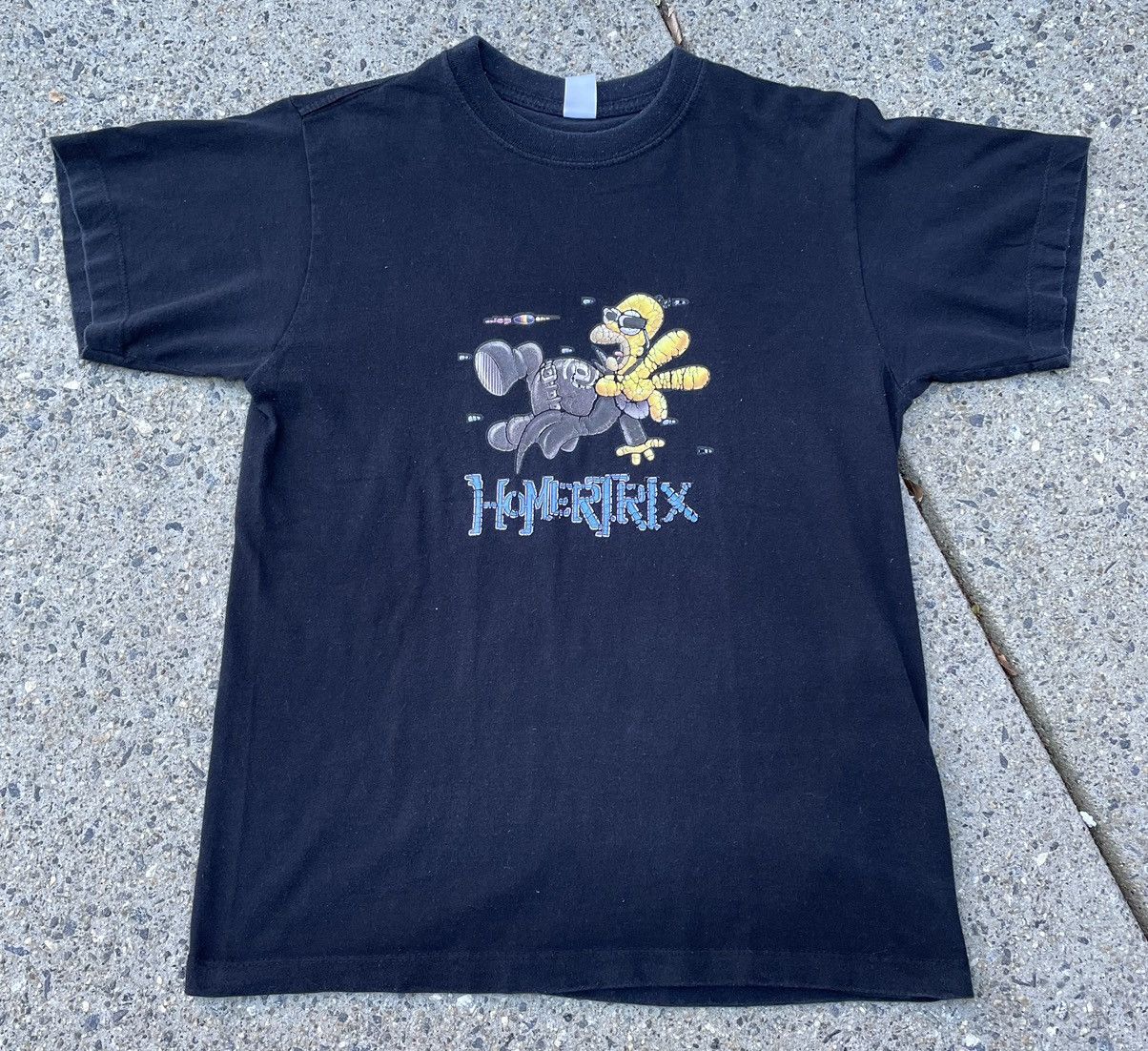 Vintage Vintage The Simpsons Homer Matrix Shirt Y2K Rare | Grailed
