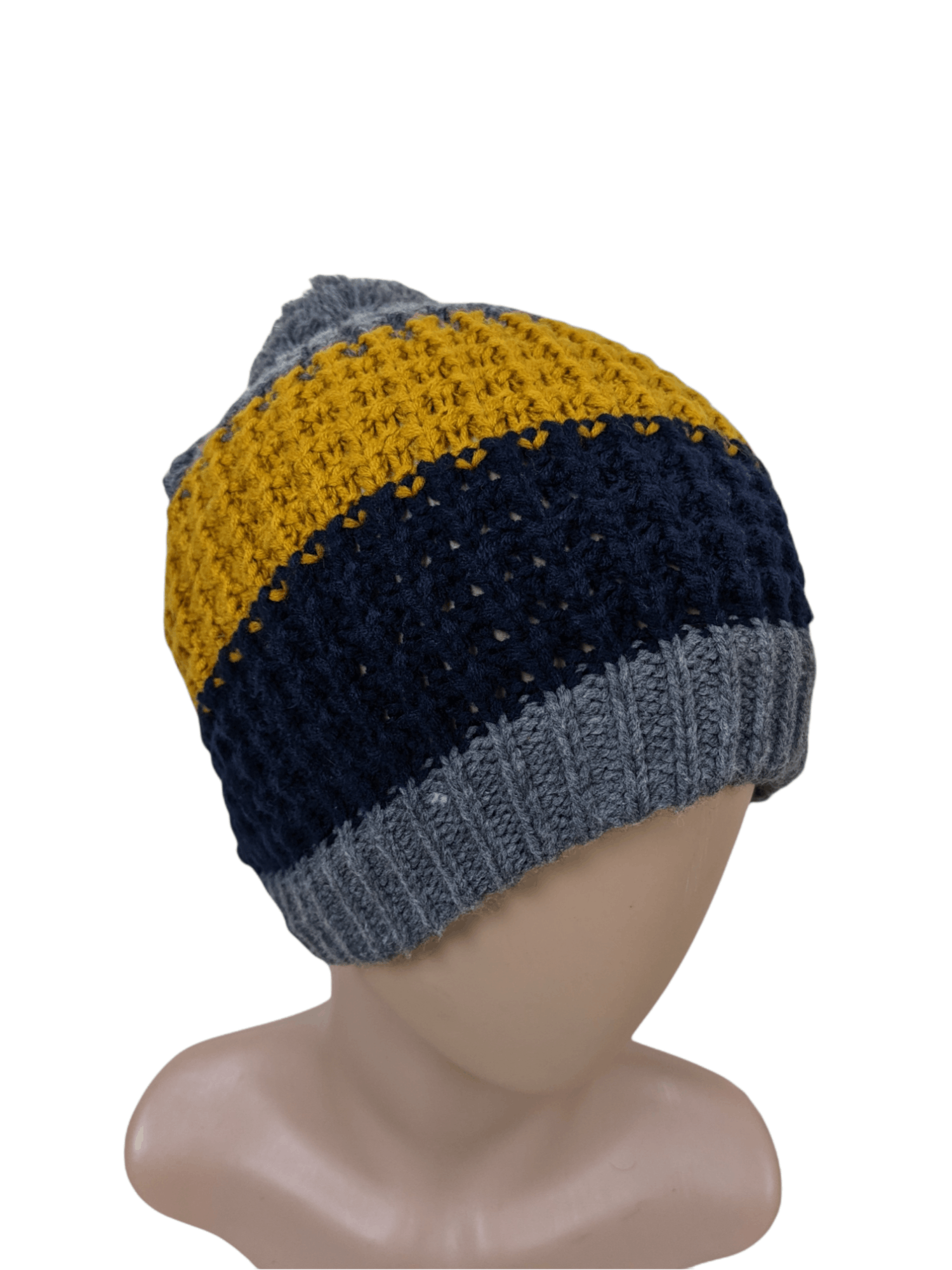 Hat × Heritage × Vintage Vintage Heritage Japan Tricolor Beanie Hat Cap ...