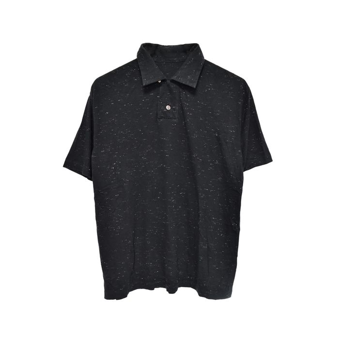 Number (N)ine NUMBER NINE/mix plain polo shirt/16040 - 0924 50 | Grailed