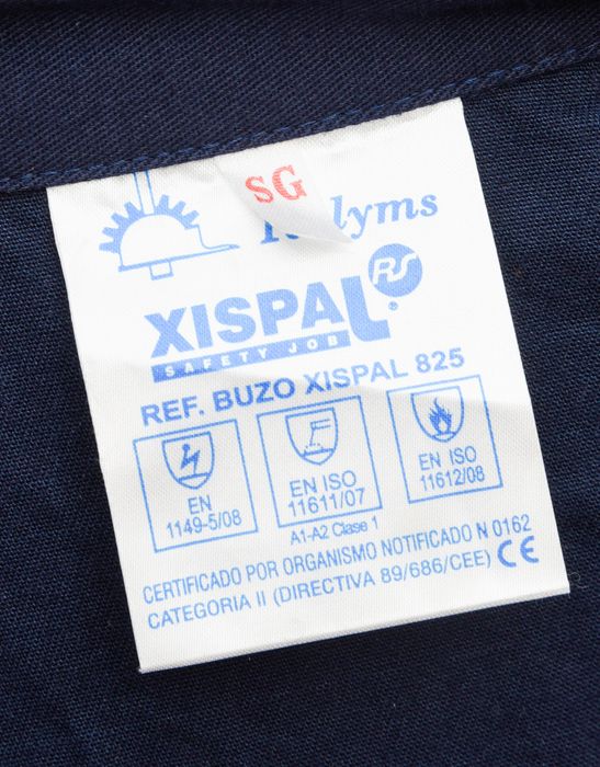 Vintage XISPAL French Worker Overalls Coverall Jump Suit Bibs | Grailed